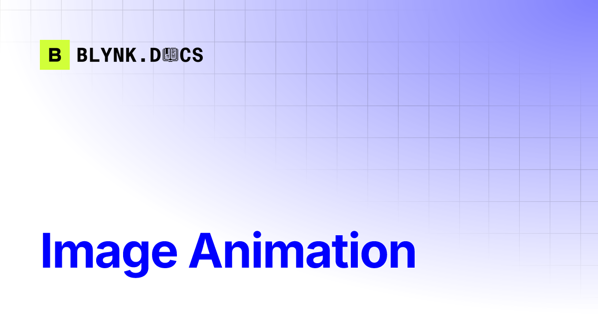 Image Animation | Blynk Documentation